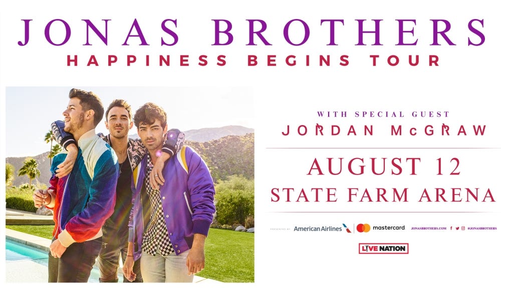 Jonas Brothers CONCERT in State Farm Arena LIVE 2019 | by Lethia | Medium