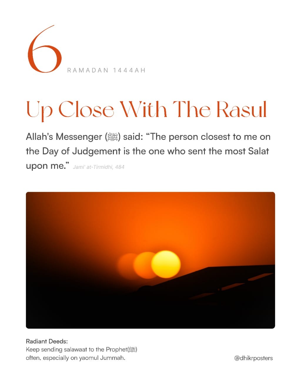 Ramadan 3–2–1: Day Six— Meeting The Rasul | by Dhun Nurayn El Shabazz ...