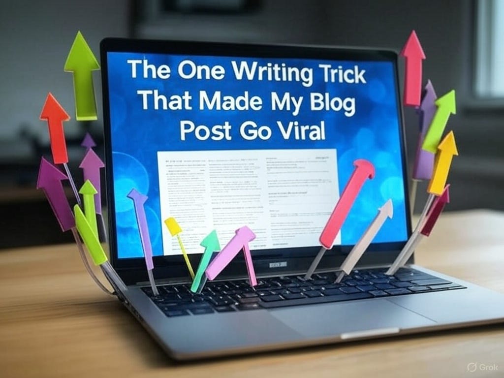 The One Writing Trick That Made My Blog Post Go Viral | by qazeem ...