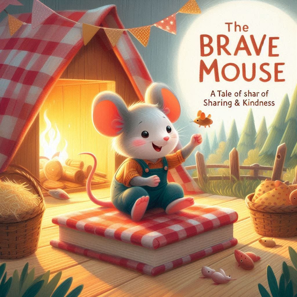 The Brave Little Mouse: A Tale of Sharing and Kindness | by Arkaotsu | Aug, 2024 | Medium