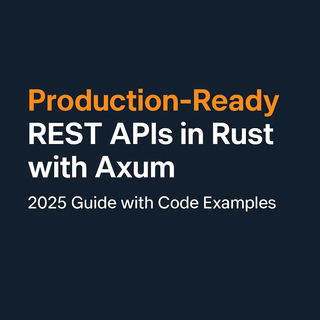 Build REST APIs in Rust with Axum | Rustaceans