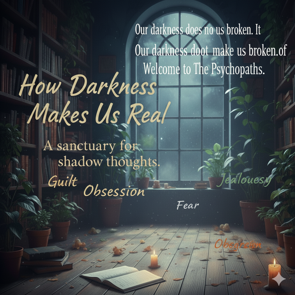 🌒 How Darkness Makes Us Real. A reflection on the feelings we try to ...