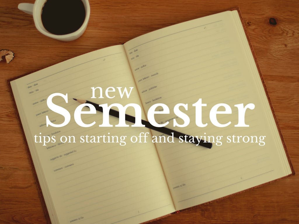Getting Started with a New School year | by Amber Kane | Medium