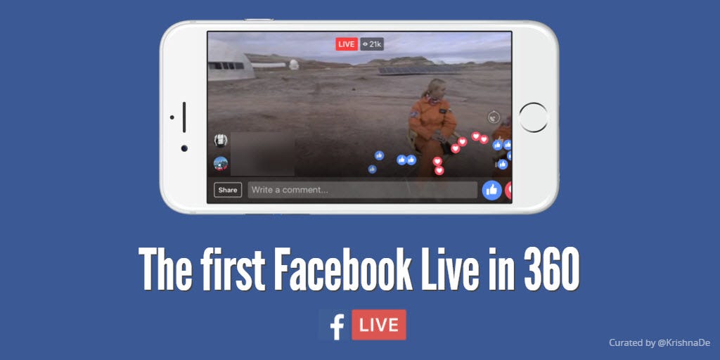 The first Facebook Live in 360. As you may be aware Facebook has… | by ...