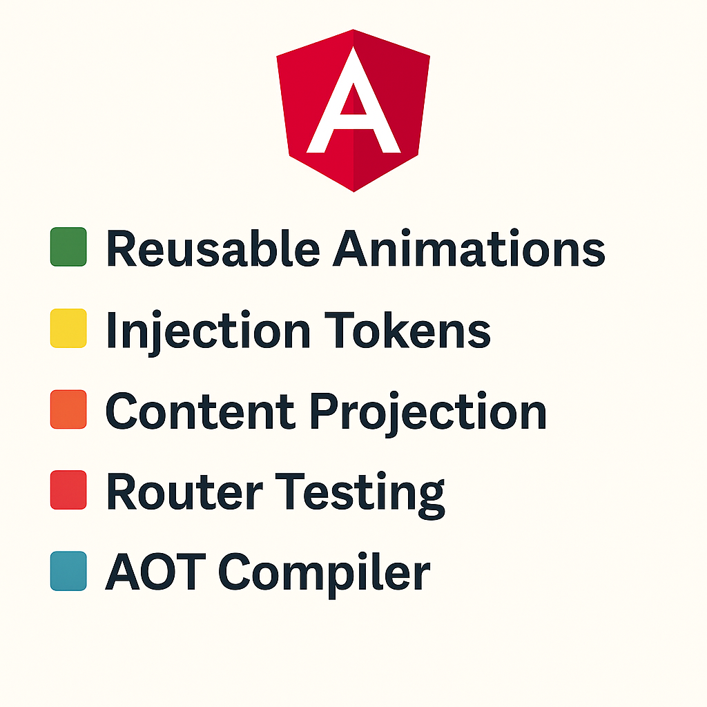 Angular Interview Q&A: Day 23. Reusable Animations, Injection Tokens… | by Dipak Ahirav ...