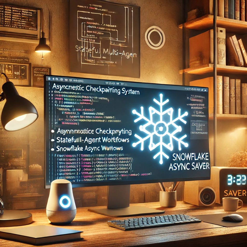 Langgraph Workflows Part 2 Asynchronous State Management With Snowflake Checkpointing By Siva