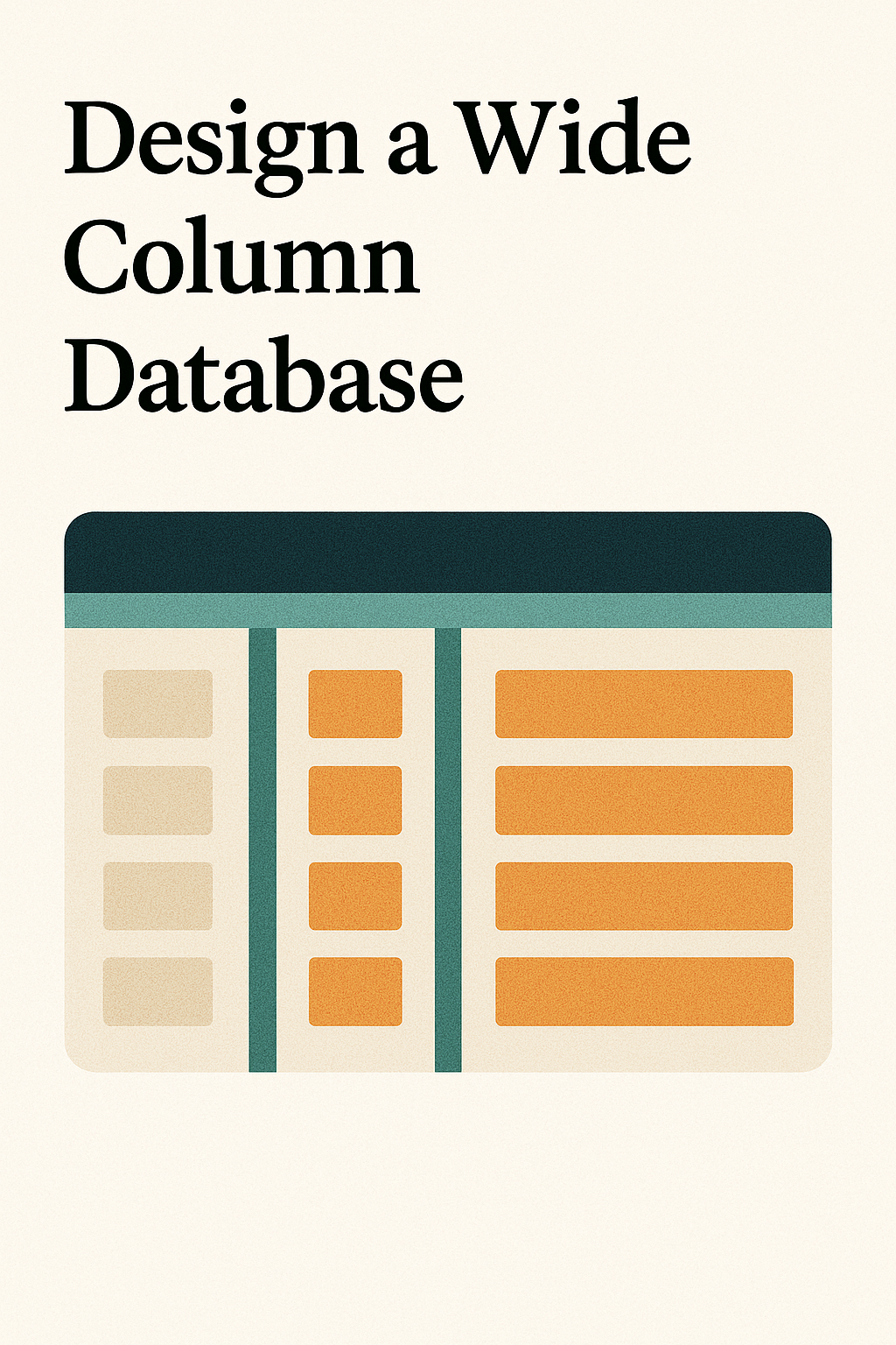 Design a Wide Column Database. System requirements | by Ankit Kumar ...