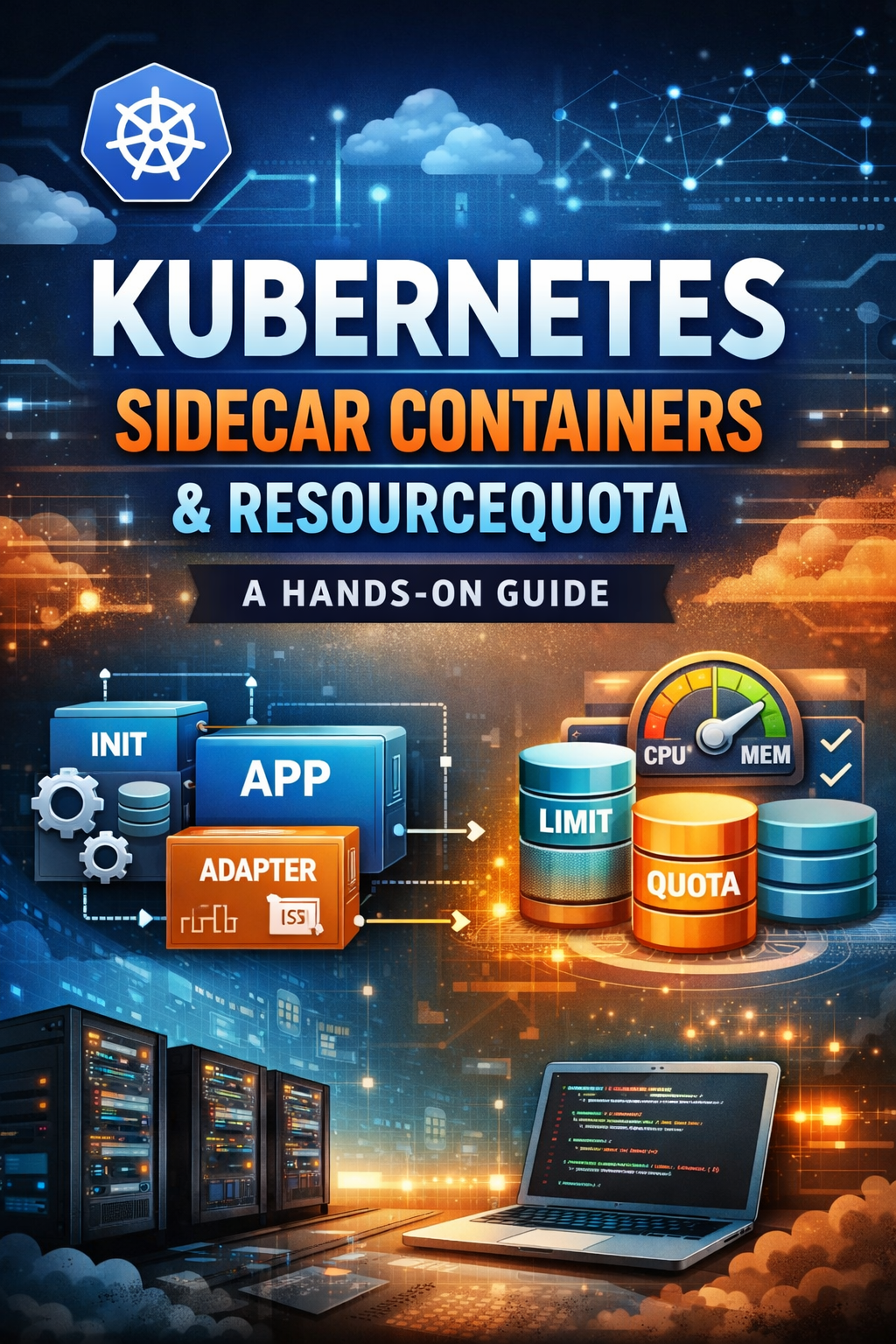 🚀 Kubernetes Sidecar Containers & ResourceQuota Explained with Hands-On ...