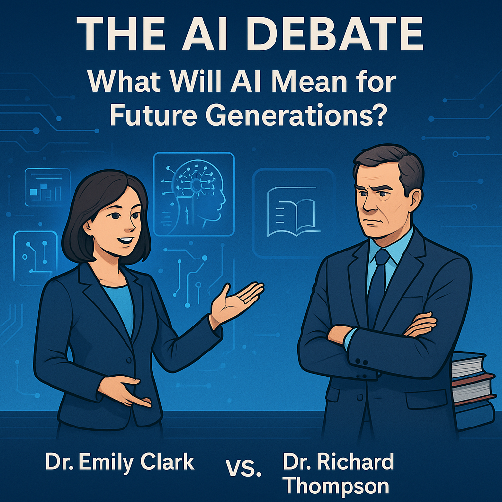 The AI Debate: Dr. Emily Clark vs. Dr. Richard Thompson — What Will AI ...