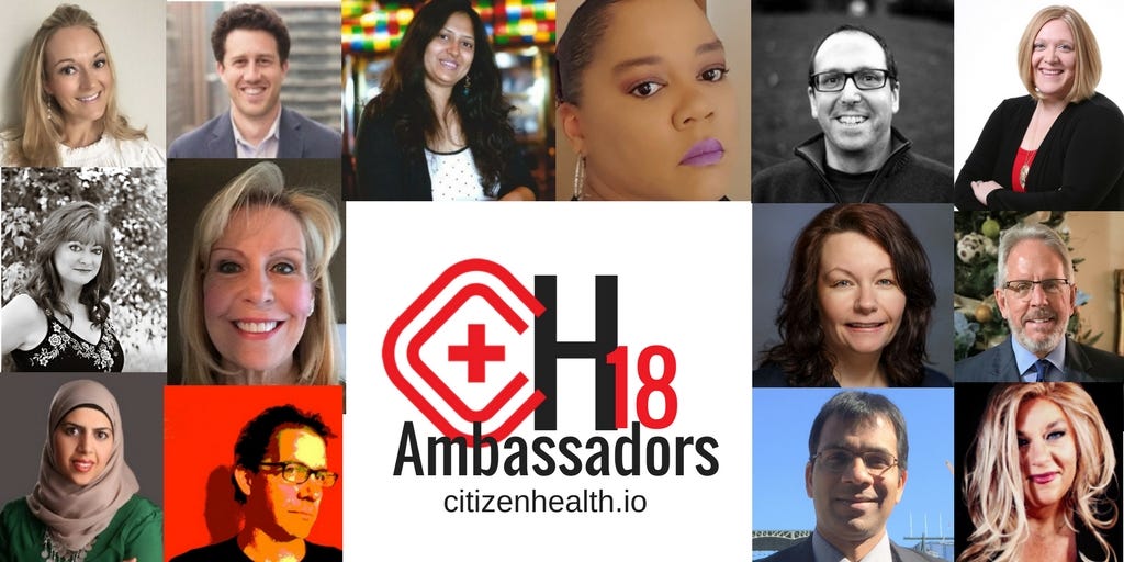 Introducing our Citizen Health Ambassadors for 2018 | by Citizen Health ...