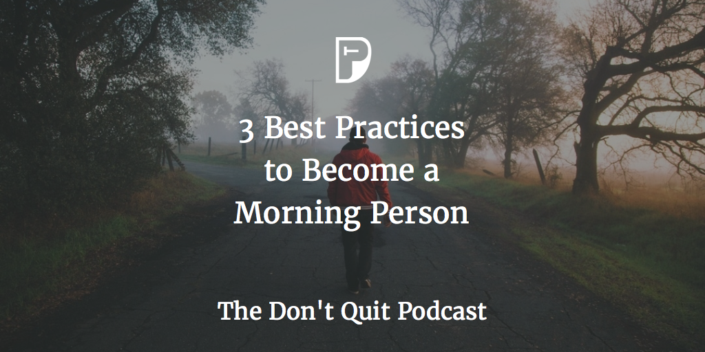 3 Best Practices to Become a Morning Person | by TyypoPrints | Medium