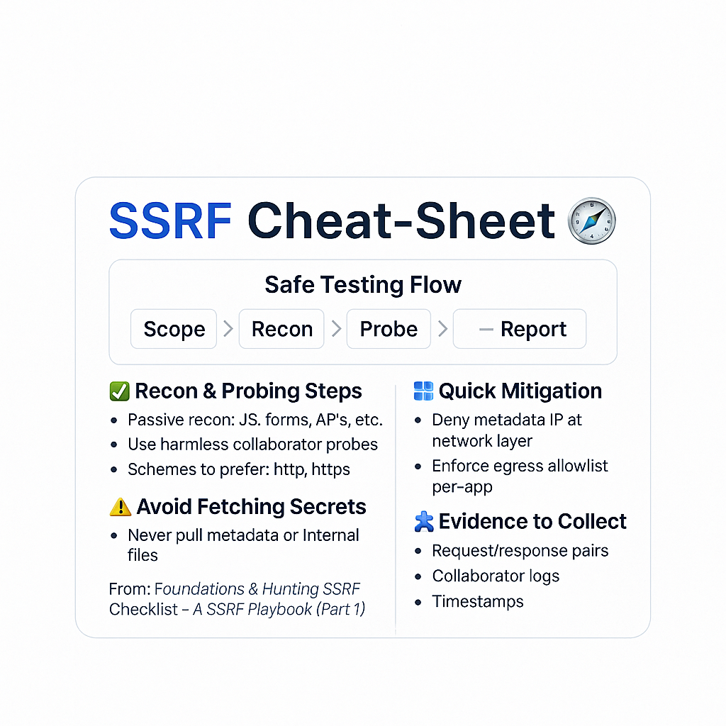 SSRF Deep-dive — PoCs, Labs & Reporting Kit (Part 2) | by Abhishek ...