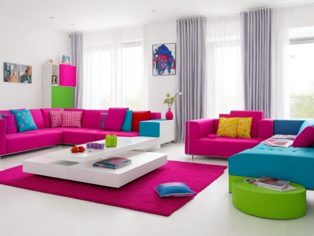 Colorful Dwellings: 5 Ideas for Modern Interior Design with Bold Tones ...
