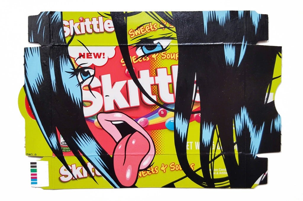 Skittles Pop Art