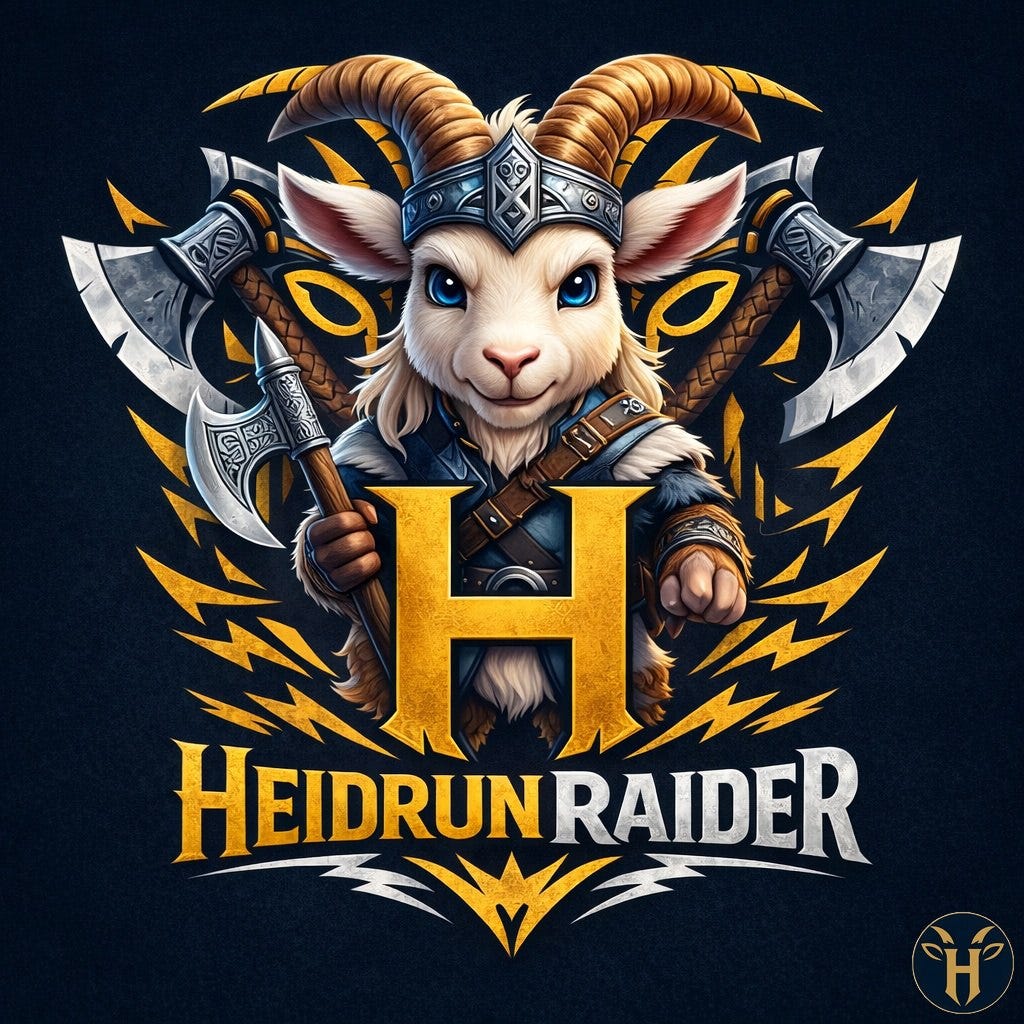 Heidrun - The Goat Of Valhalla! 🐐🐐 | by Matt | Jan, 2026 | Medium