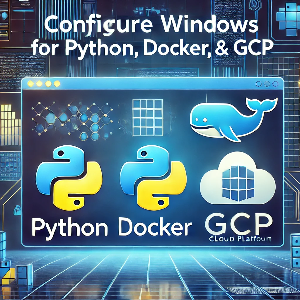 Configure Windows for Python, Docker, & GCP | by Mark W Kiehl | Medium