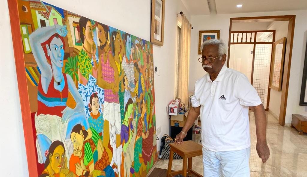 Interview With Contemporary Indian Artist Laxma Goud | by Sonia ...