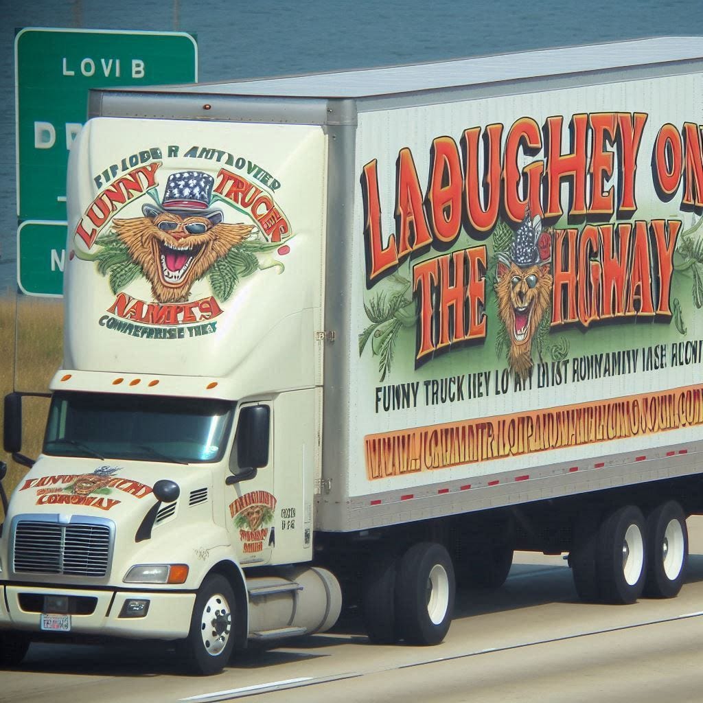 “Laughter on the Highway: Funny Truck Company Names” | by greet vibes ...