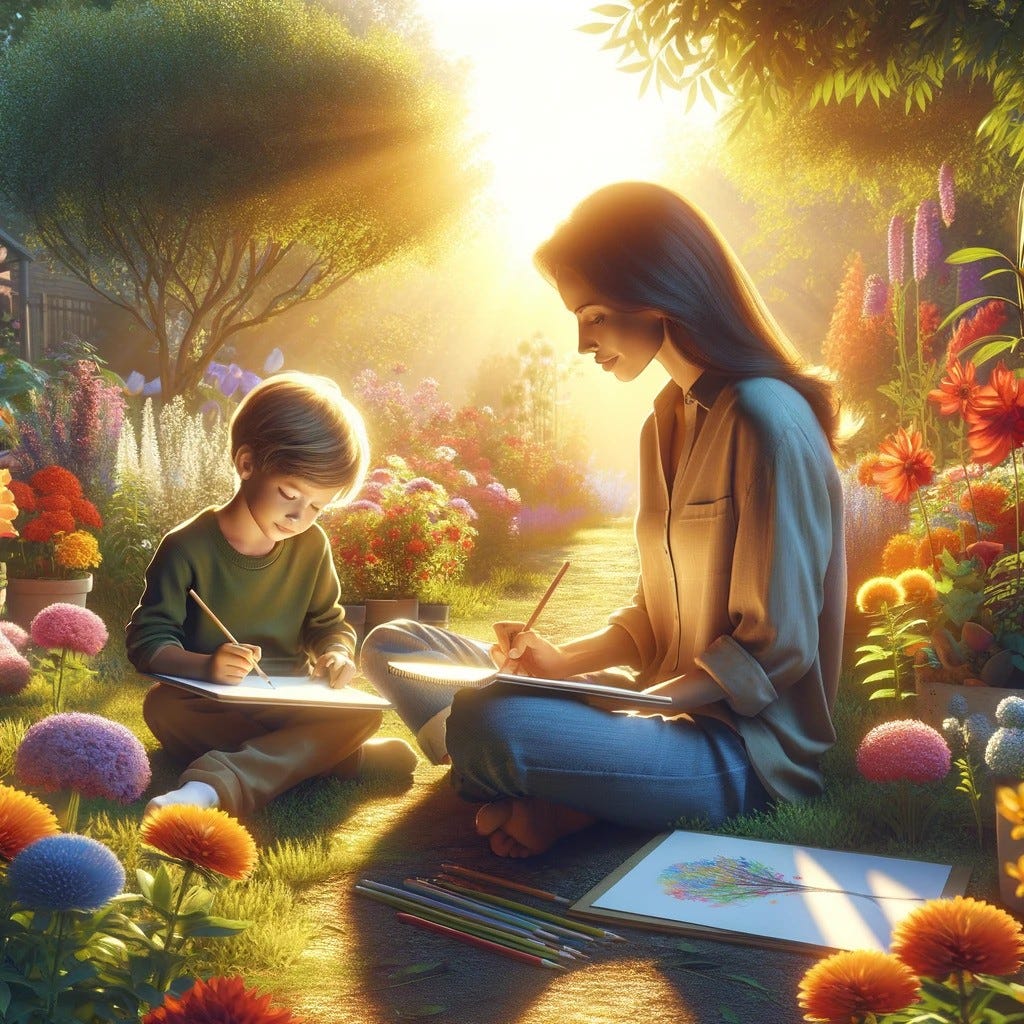 The Simple Joys of Art in Childhood | by Diane Foster | Wake. Write ...