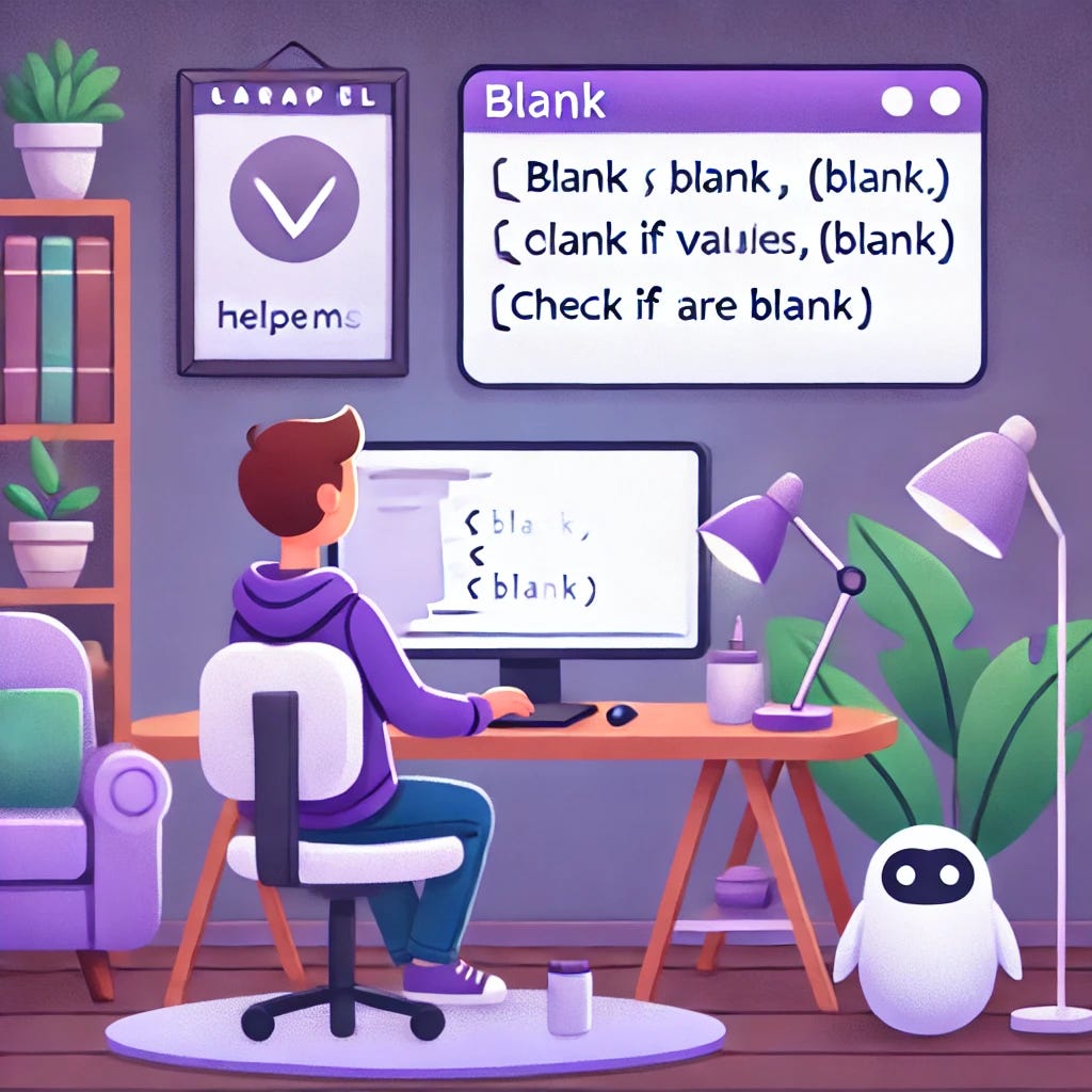 Detect Empty Values in Laravel with the blank Function | by Harris Raftopoulos | Medium