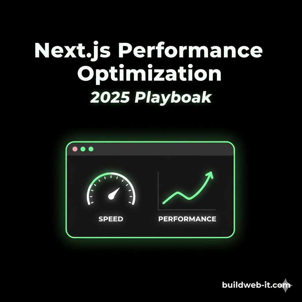 Next.js Performance Optimization, A 2025 Playbook | by BuildWebIT | Oct ...