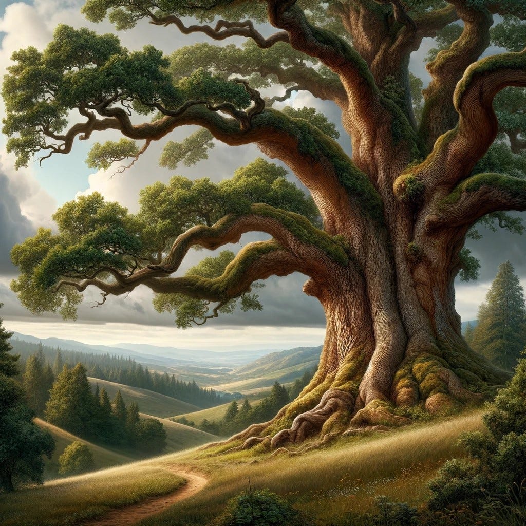 El roble y el sendero - Lucas Pratesi - Medium