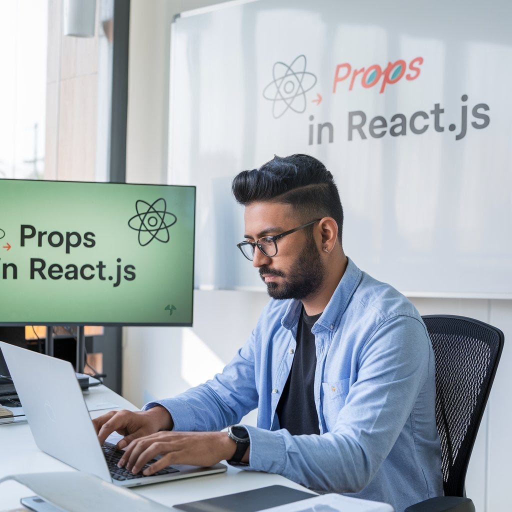 React Props: The Magic of Data Sharing | by Sarfaraz Ali | Mar, 2025 | Medium
