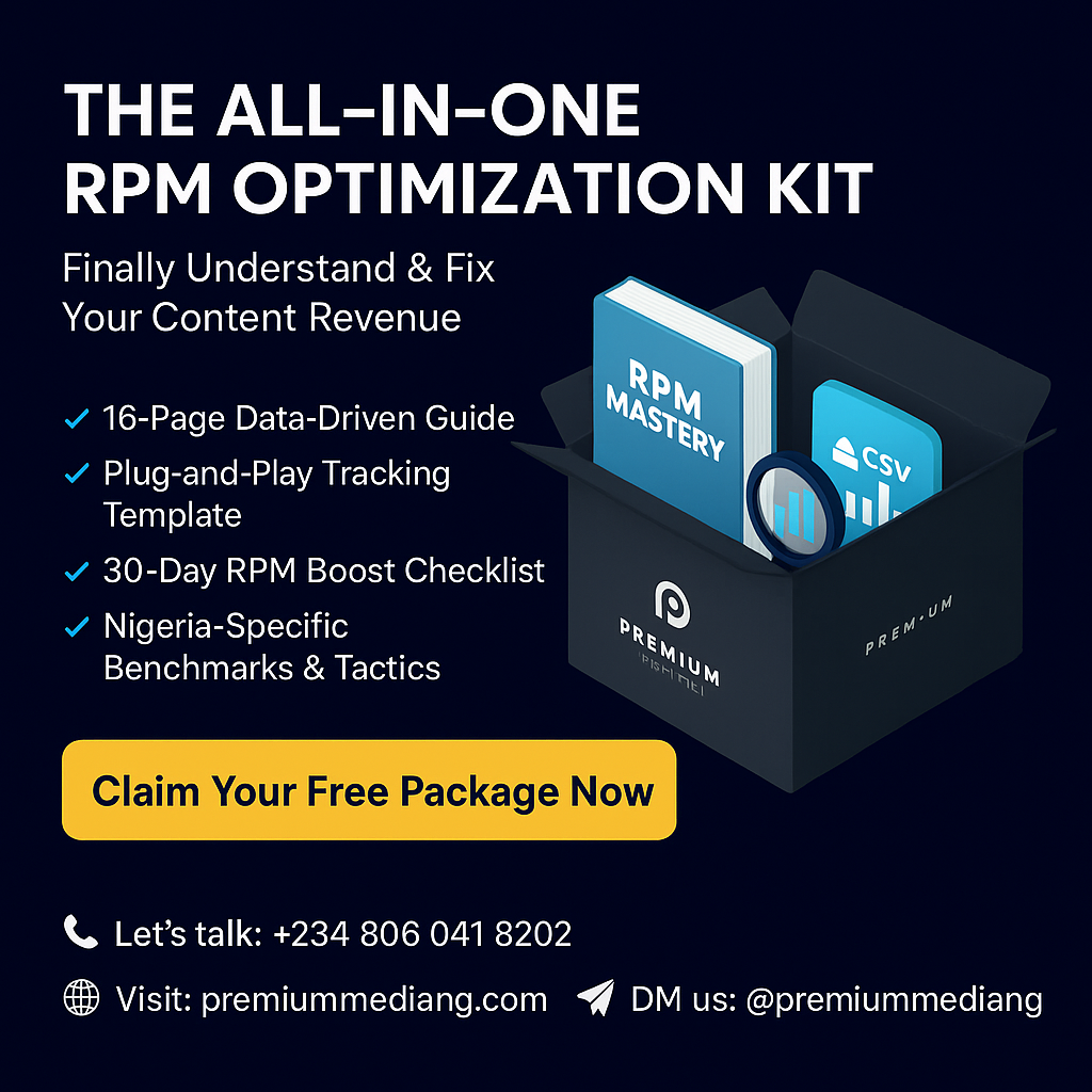 CONTENT RPM LEAD MAGNET: COMPLETE PACKAGE | by Olusegun Awolola | Oct ...
