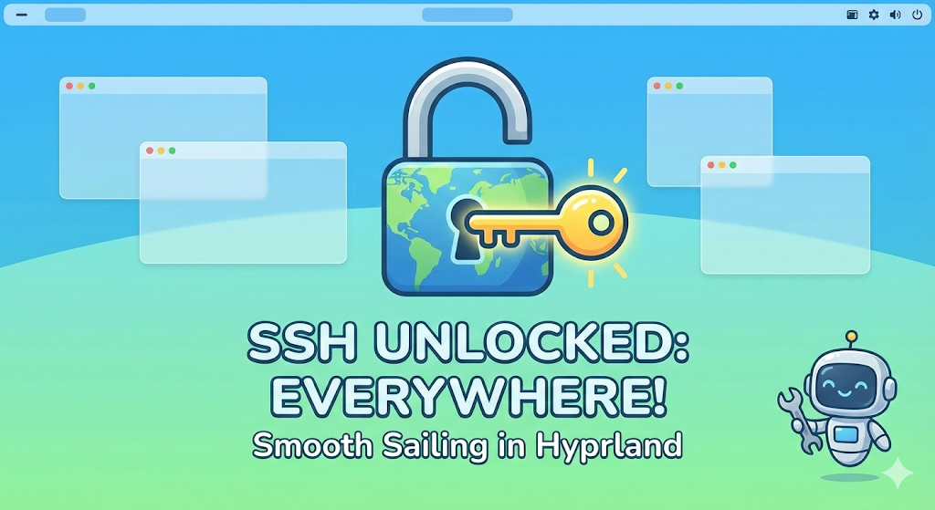 Solving Global 🔑 SSH Auth in Hyprland | by Ansari | Dec, 2025 | Medium