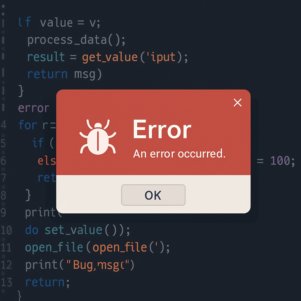 From Bugs to Solutions: A Practical Guide to Error Management | by ...