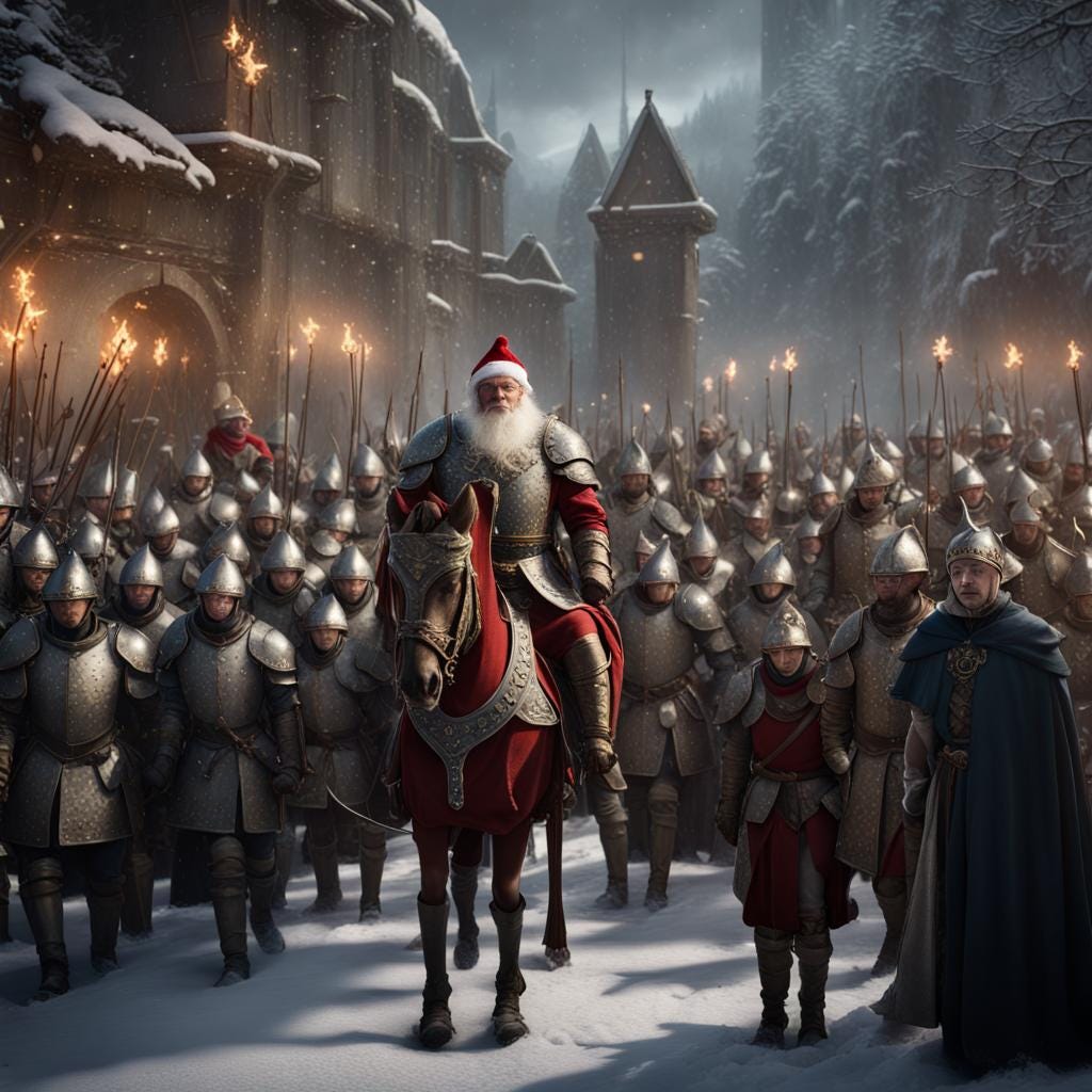 The King of Christmas. A battle for the North Pole | by Matthew ...