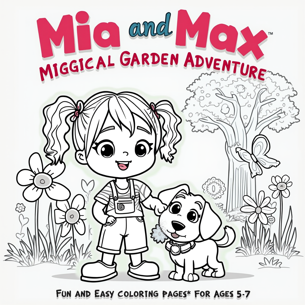 Discover the Enchantment of “Mia and Max’s Magical Garden Adventure ...