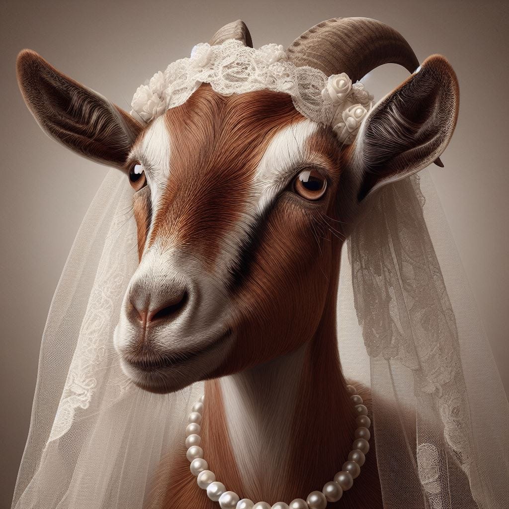 Man Slides Down Slippery Slope, Weds Goat [OLD STORY] | by Brian ...