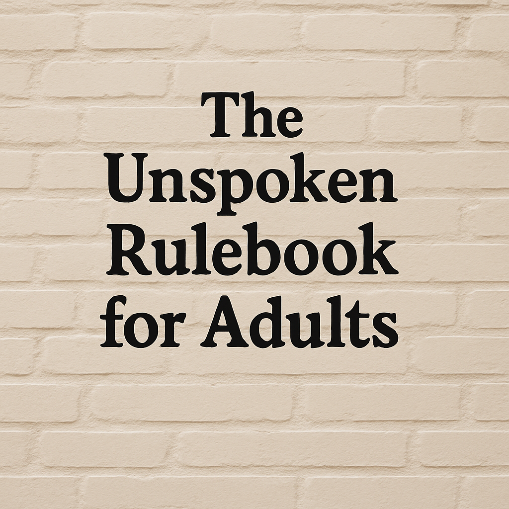 30 Unspoken Rules You Should Remember. | by Diary of Your Next Door ...