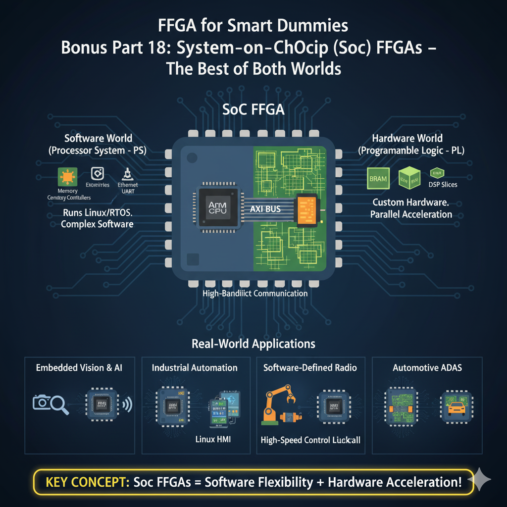 FPGA for SMARTies, Bonus Part 18: System-on-Chip (SoC) FPGAs — The Best of Both Worlds | by ...