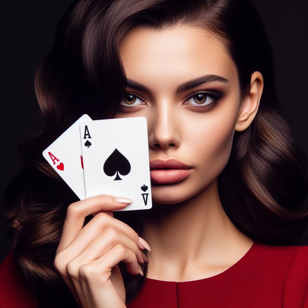 Lady Luck π If This Is All A Game You Might As By Gyson Dominic Medium