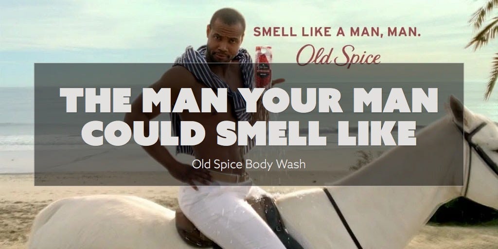 O Homem que todos queremos ser?. A Old Spice produz a sua narrativa ...