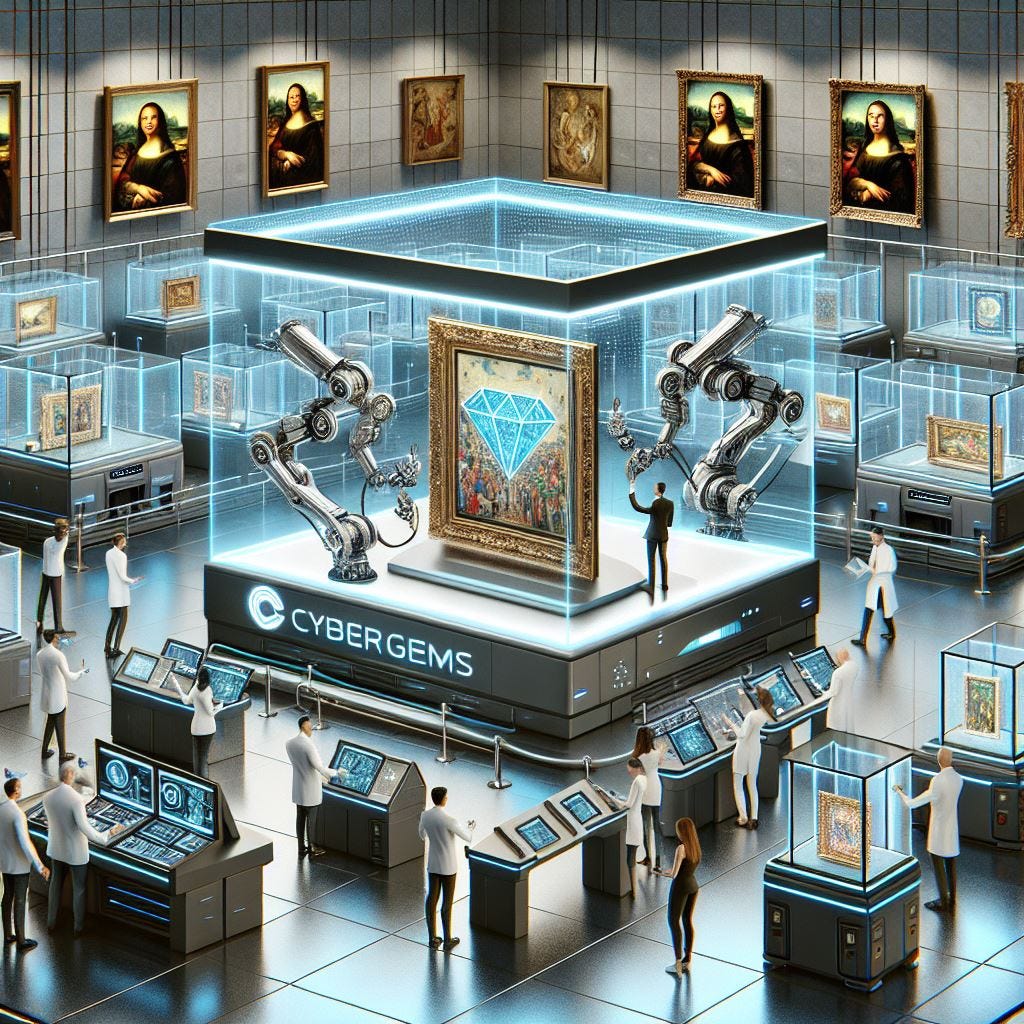 From Pixels to Permanence: How Cybergems Preserves Artistic Masterpieces | by Xin (欣) | Nov ...