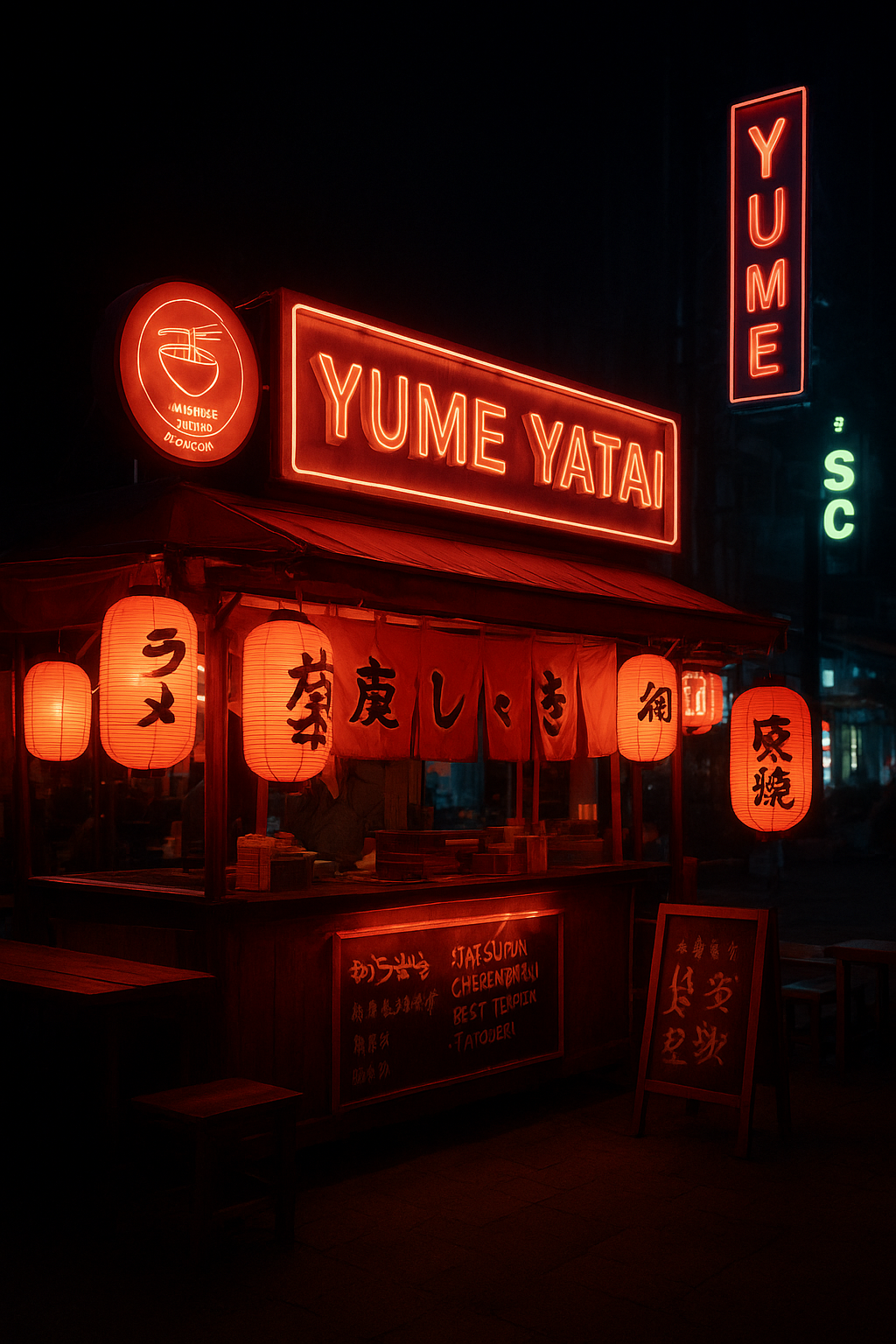 “Street Food Prices, Flavors of Japan 🌸 Tokyo Night Vibes in Jakarta ...