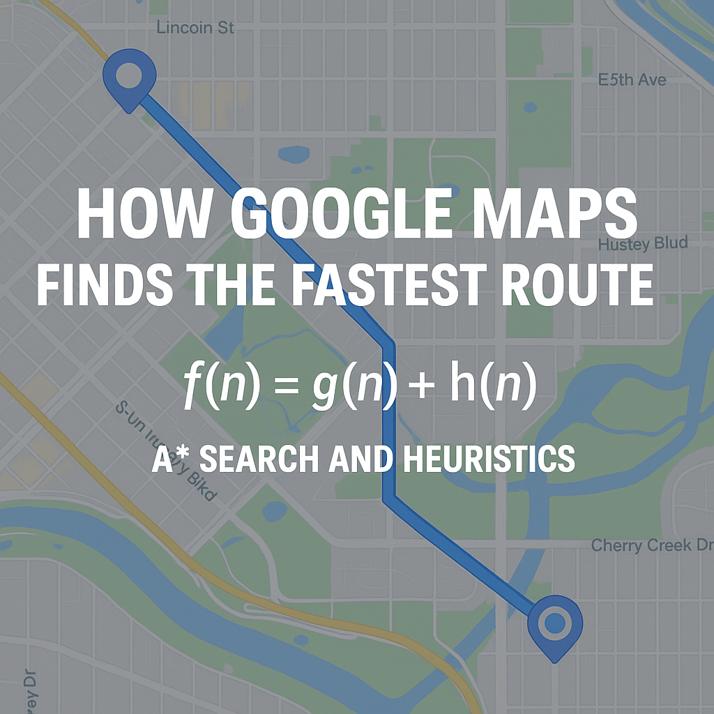 How Google Maps Actually Finds the Fastest Route A Deep Dive into A* ...