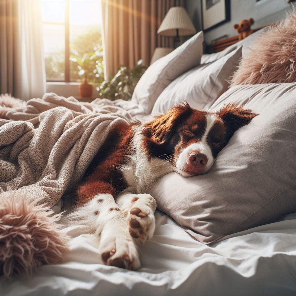 The Surprising Benefits and Drawbacks of Dogs in Beds | by Benjamin ...
