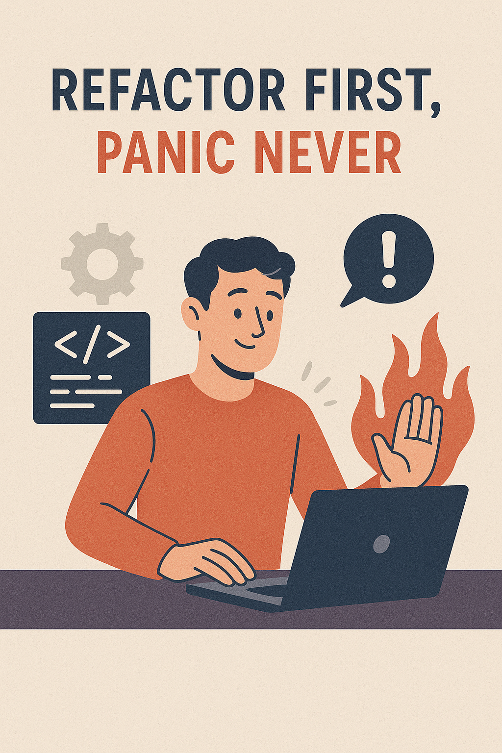 Refactor First, Panic Never. Calm codebases aren’t lucky. They’re… | by Coding Creed ...