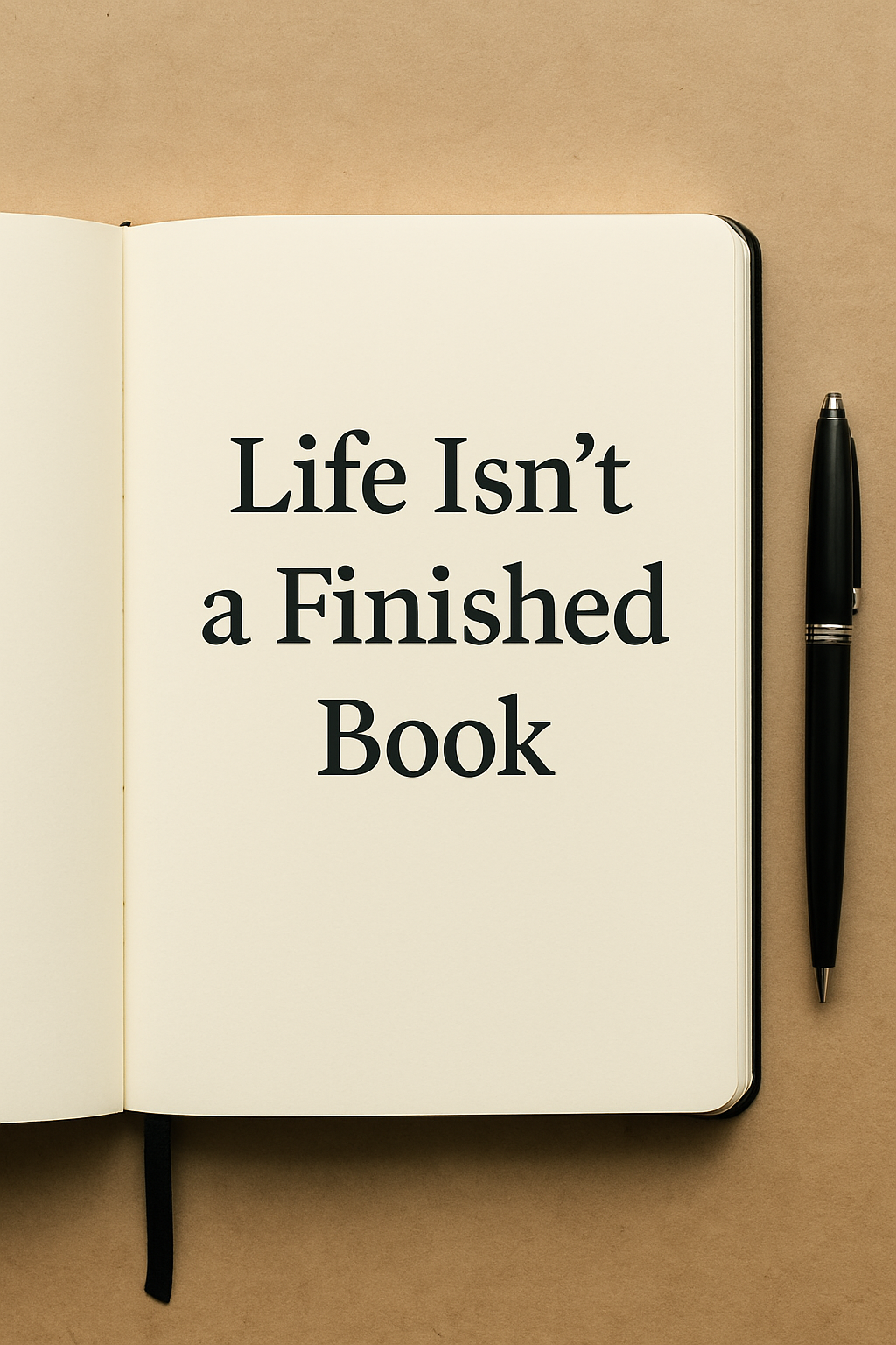 Life Isn’t a Finished Book — It’s a Notebook I’m Still Writing | by ...