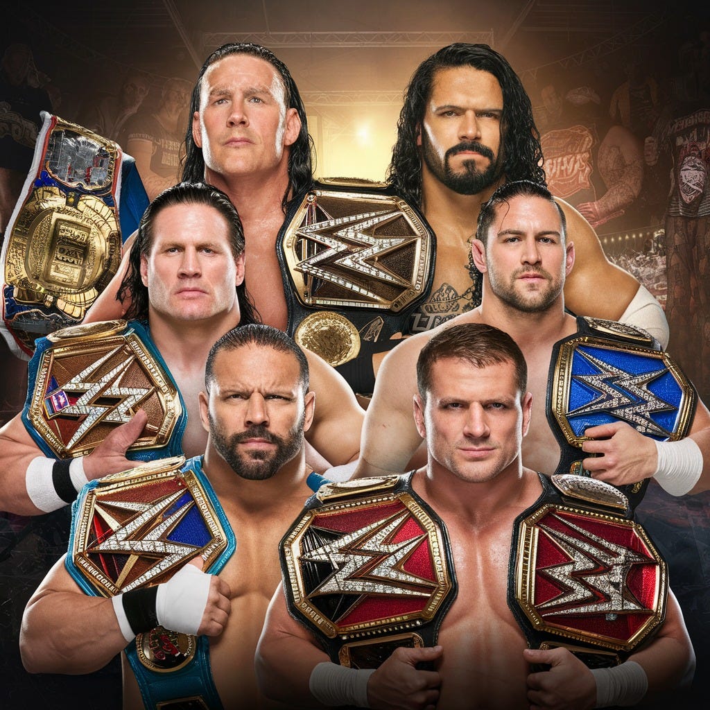 Wrestling Glory Straps - Celebrating the Legends Behind the Belts | by ...