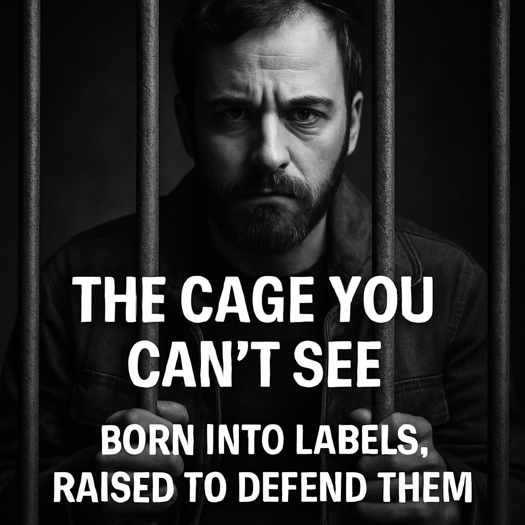 The Cage You Can’t See: Born Into Labels, Raised to Defend Them | by ...