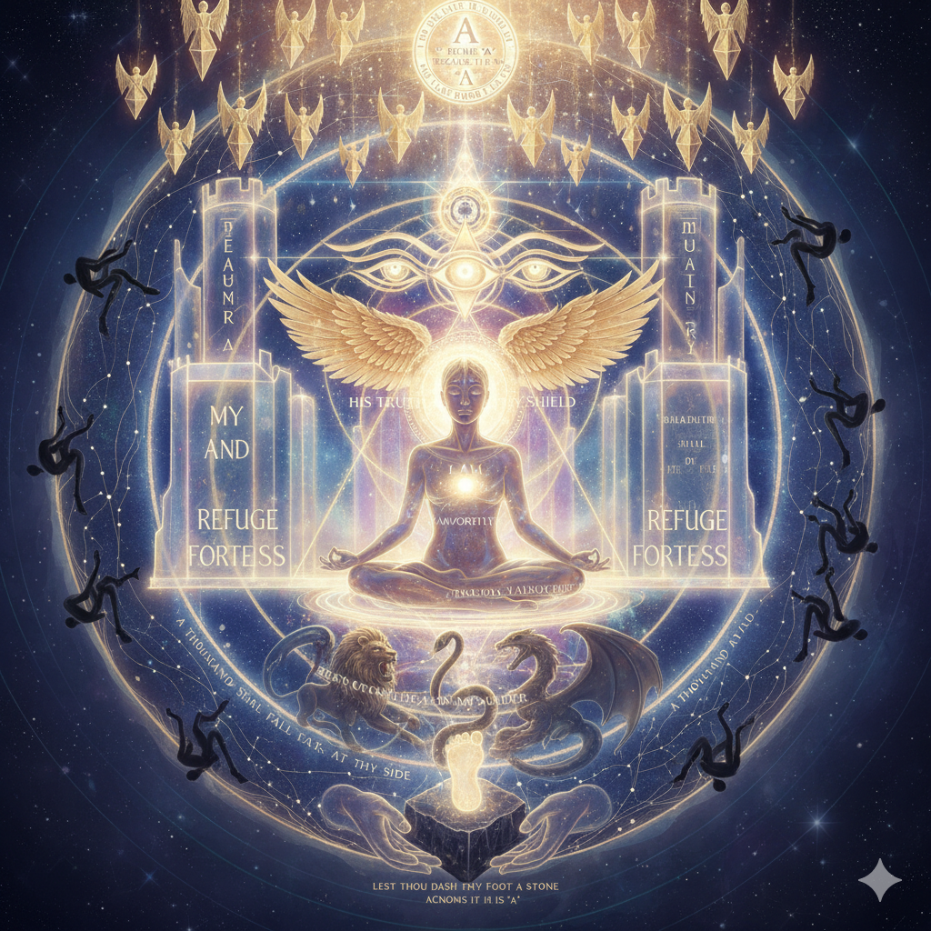 🕊️ Psalm 91 — The Sanctuary of I Am…$ | by Leon Powdar (Phase Reference ...