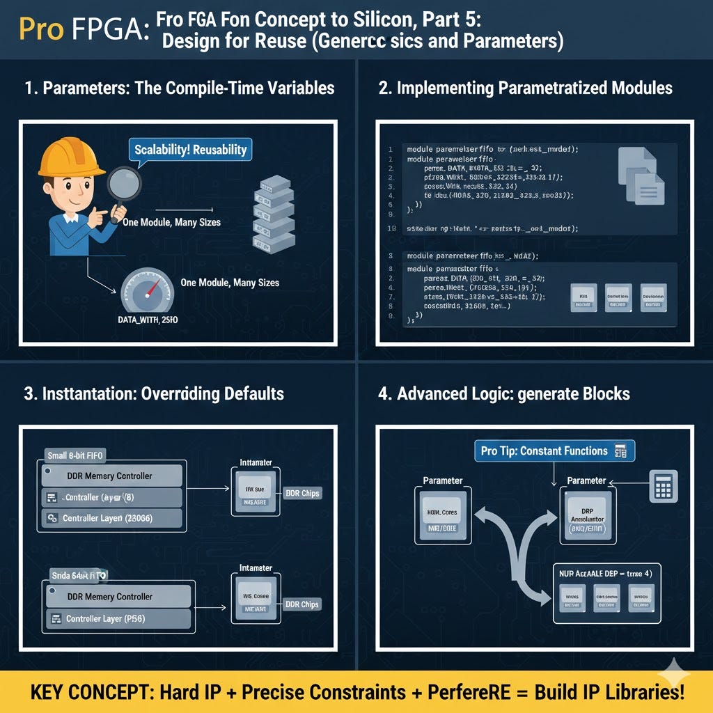 Pro FPGA: From Concept to Silicon, Part 5: Design for Reuse (Generics ...