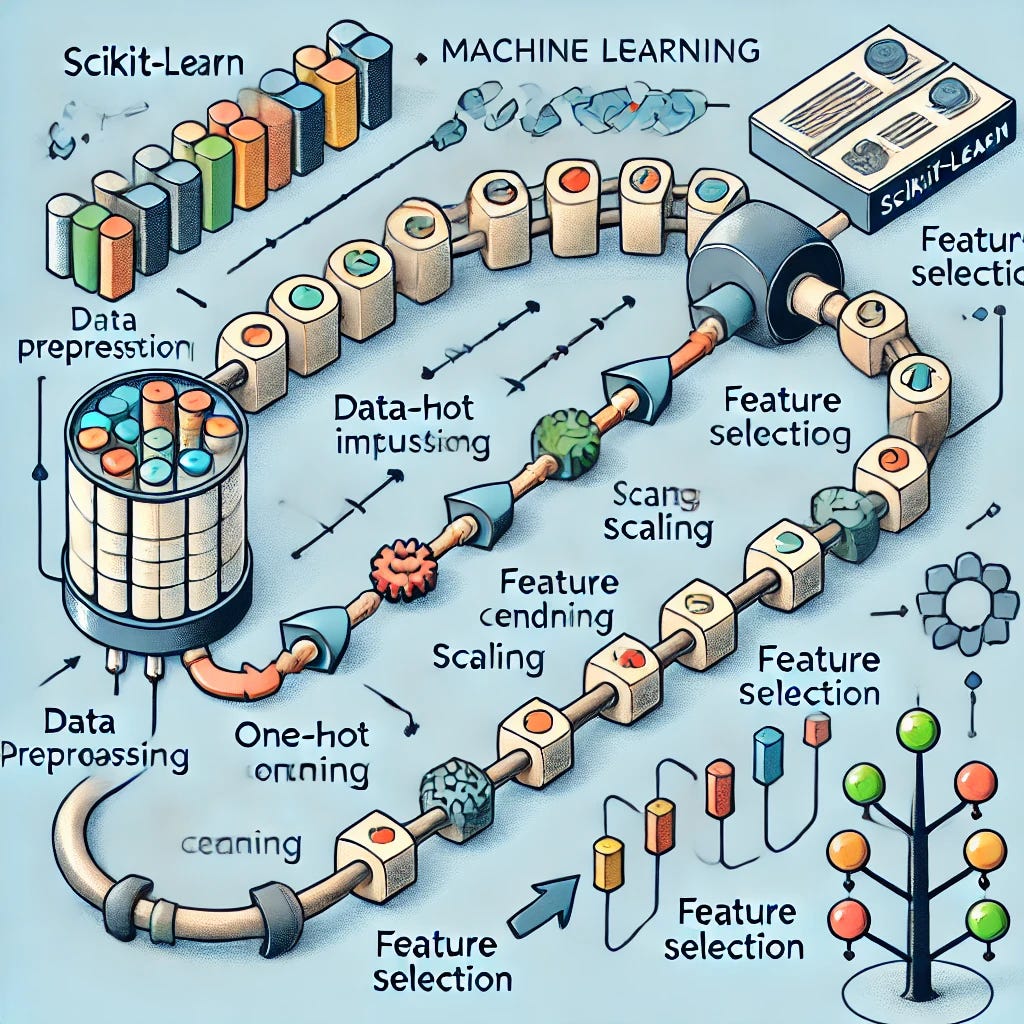 🚀 Day 26 : Machine Learning Pipeline with Scikit-learn | by Jass vavdiya | Jan, 2025 | Medium