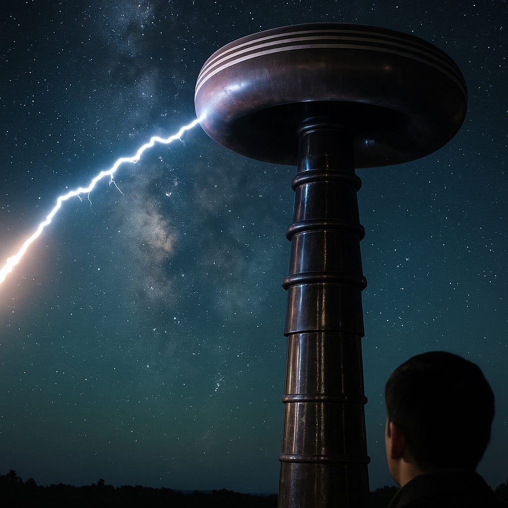 Did Tesla See Collapse? Rethinking Radiant Energy Through DPIM | by ...