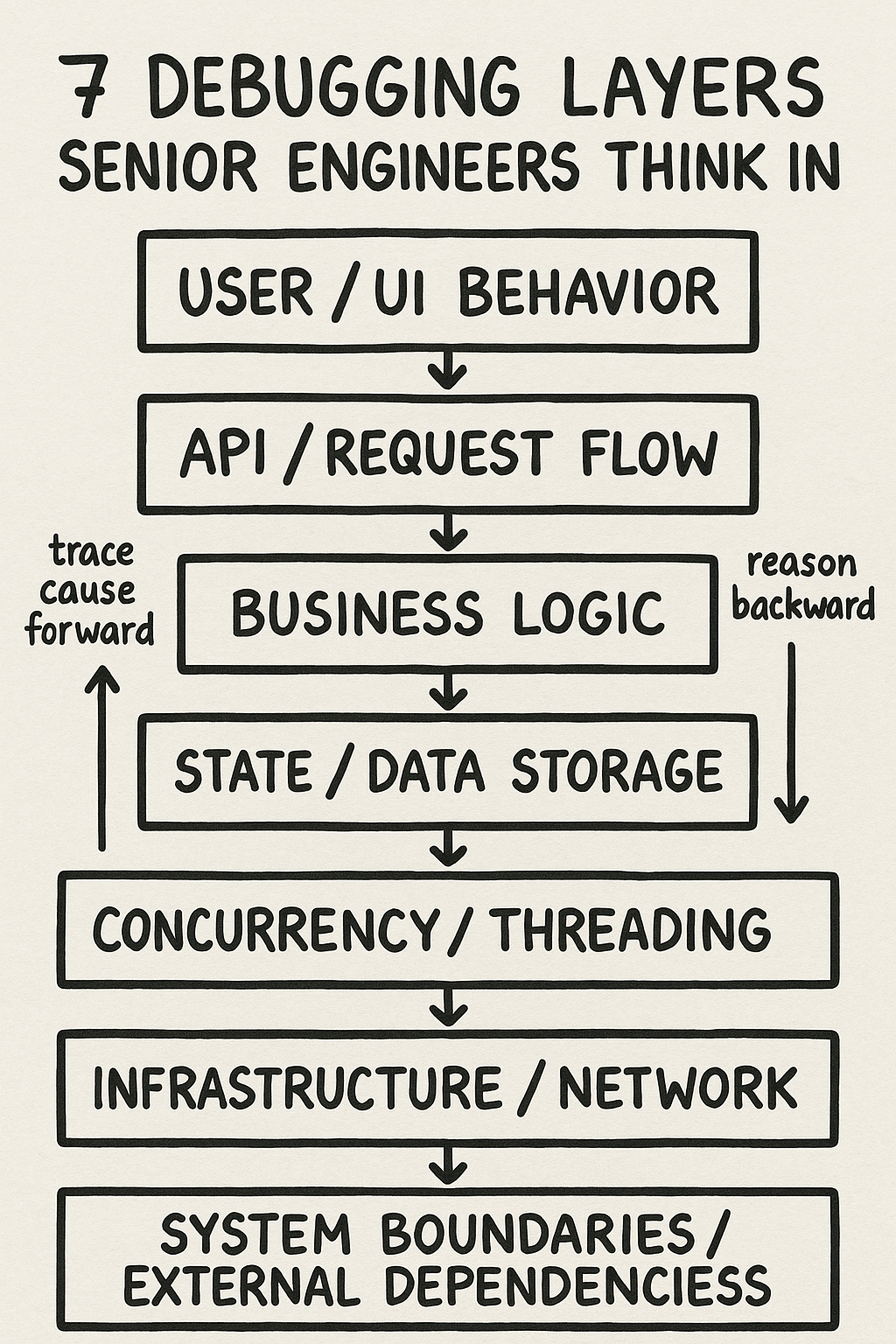 Senior Engineers Debug Differently — Here Are the 7 Layers They Think ...
